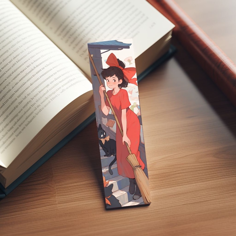 Ghibl Inspired Bookmarks - Printable Bookmarks - Anime Movie ...