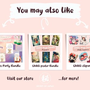 Editable Kiki Birthday Party Invitation, Little Witch and Cat Ghibl ...