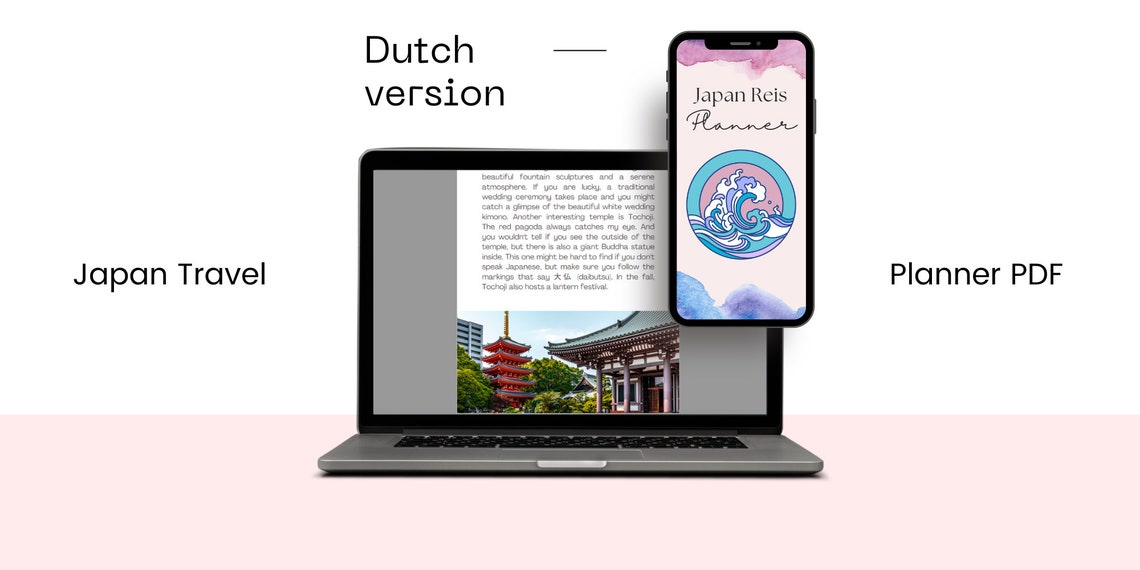 Japan Travel Planner Printable PDF to Guide Your Trip to Tokyo, Kyoto ...