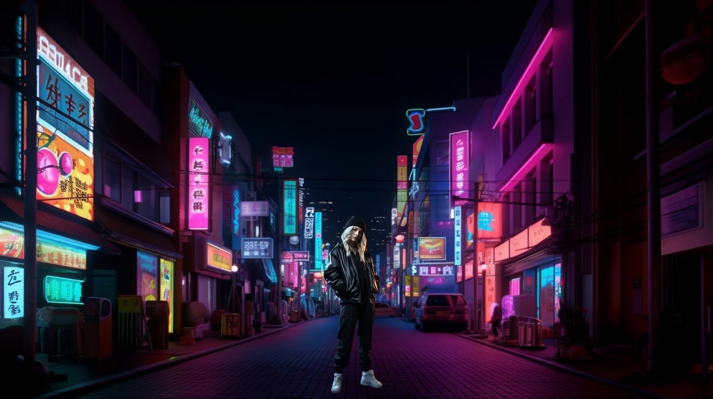 14 Digital Backdrops Tokyo Streets Bundle Photography Backgrounds Japan ...