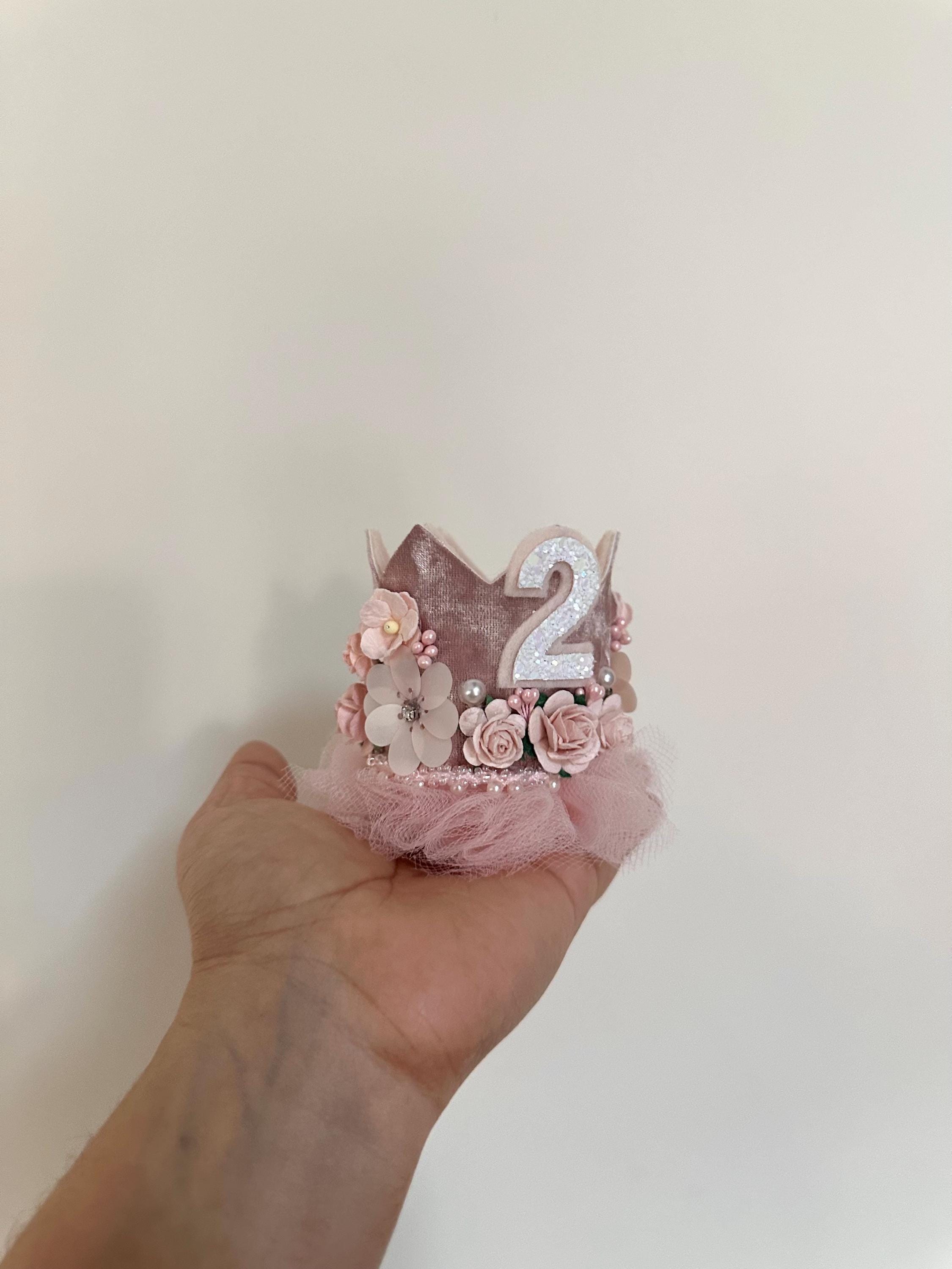 2nd Birthday Crown, 2nd Birthday Badge, 1st Birthday Crown, Birthday ...