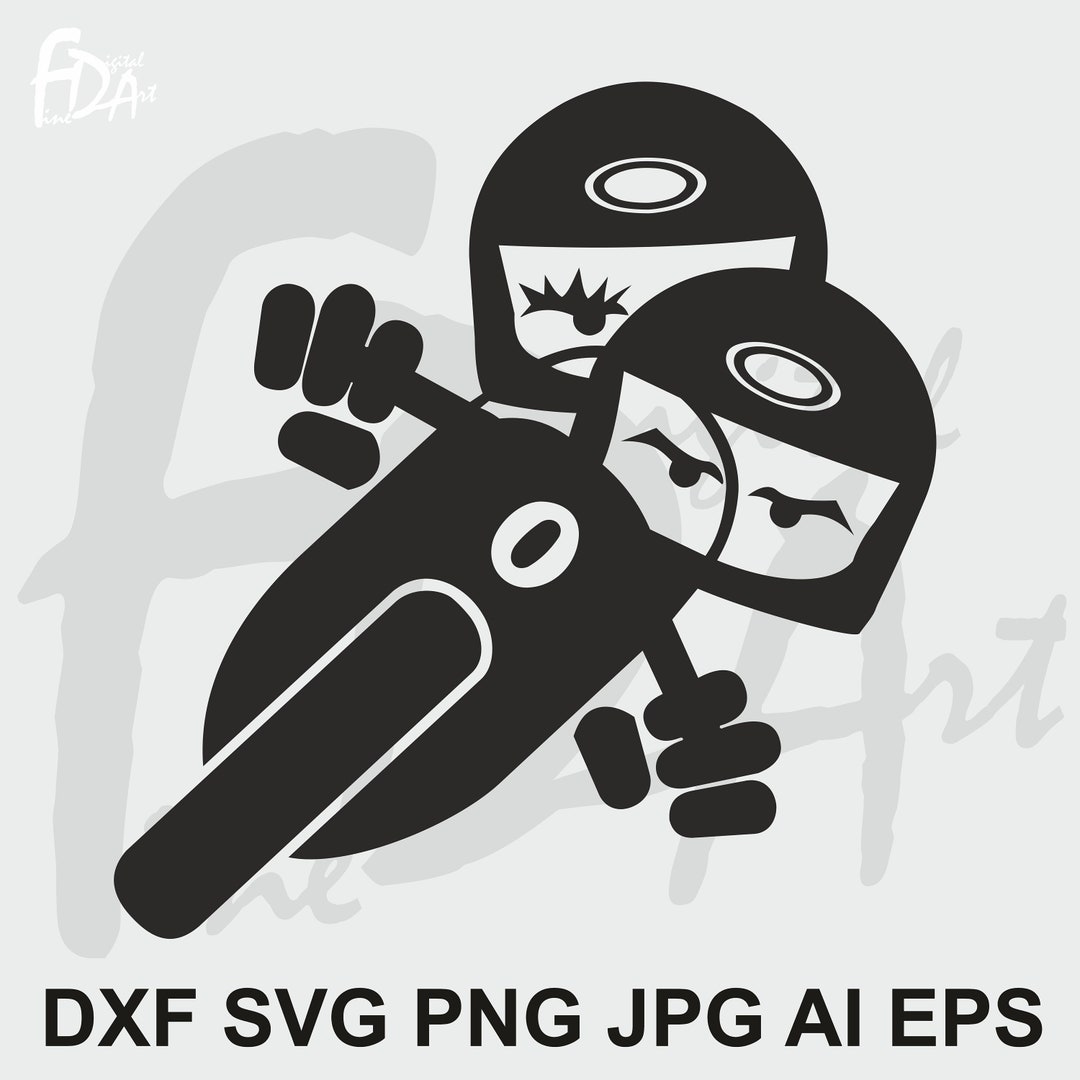 Twin Bike Racers SVG Sportbike SVG Motorcycle Sports Race - Etsy