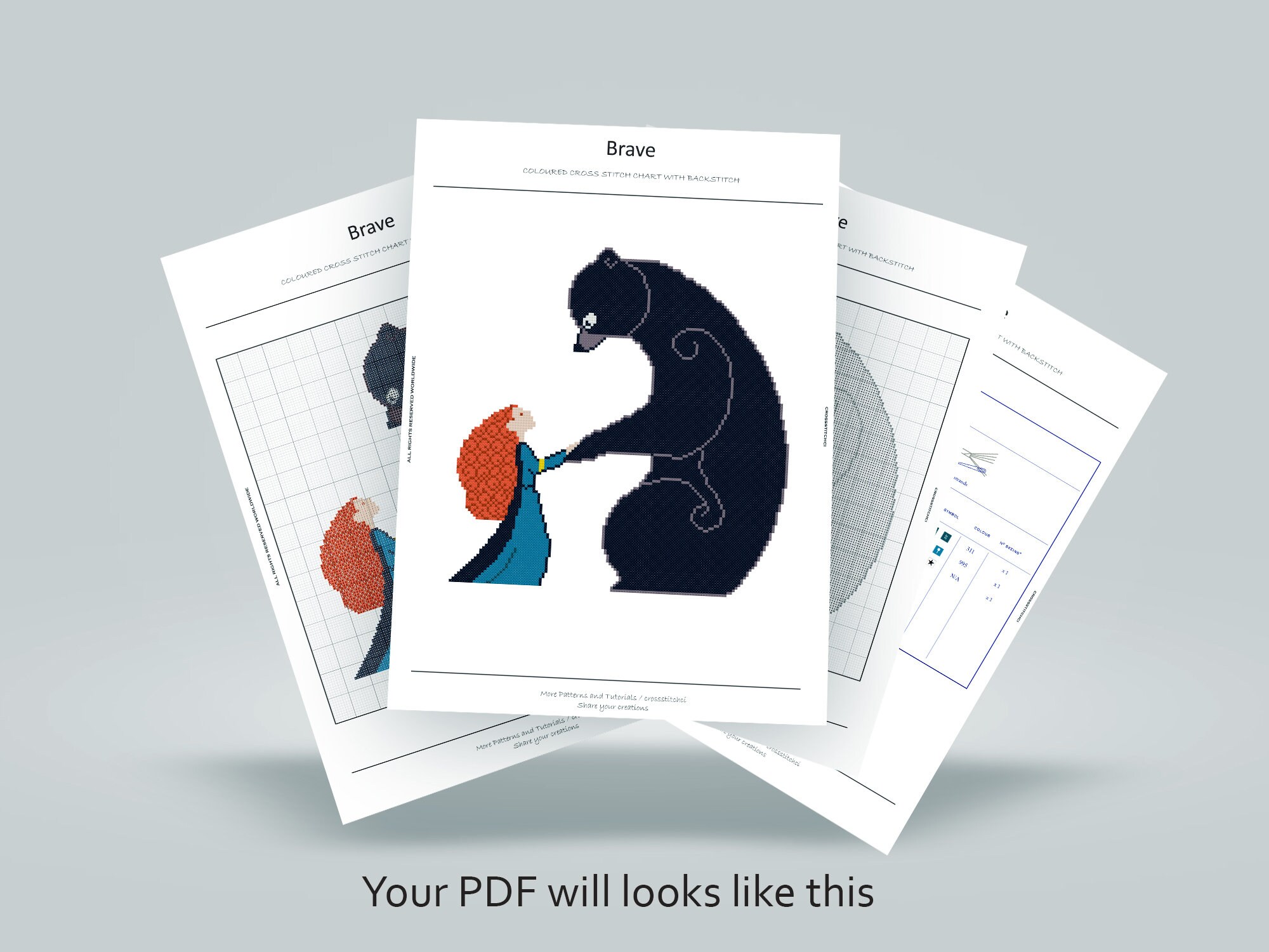 Cartoon Fire Spark Cross Stitch Pattern (digital Download) - Etsy