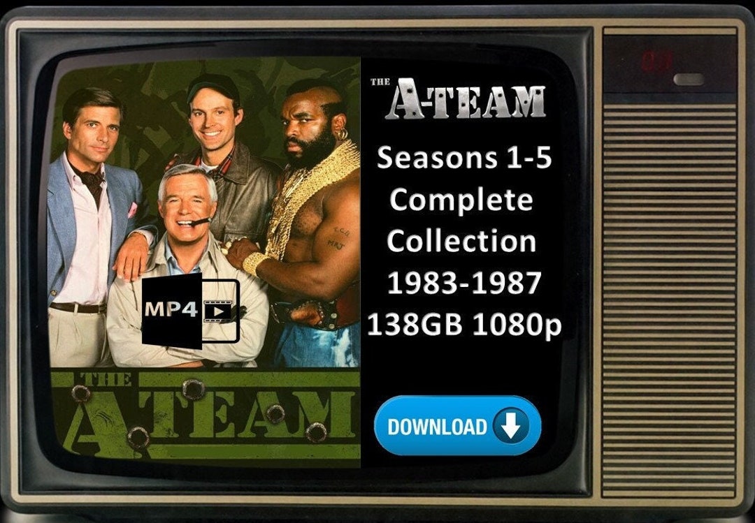 THE A-TEAM Complete Collection Seasons 1-5 1983-1987 on - Etsy