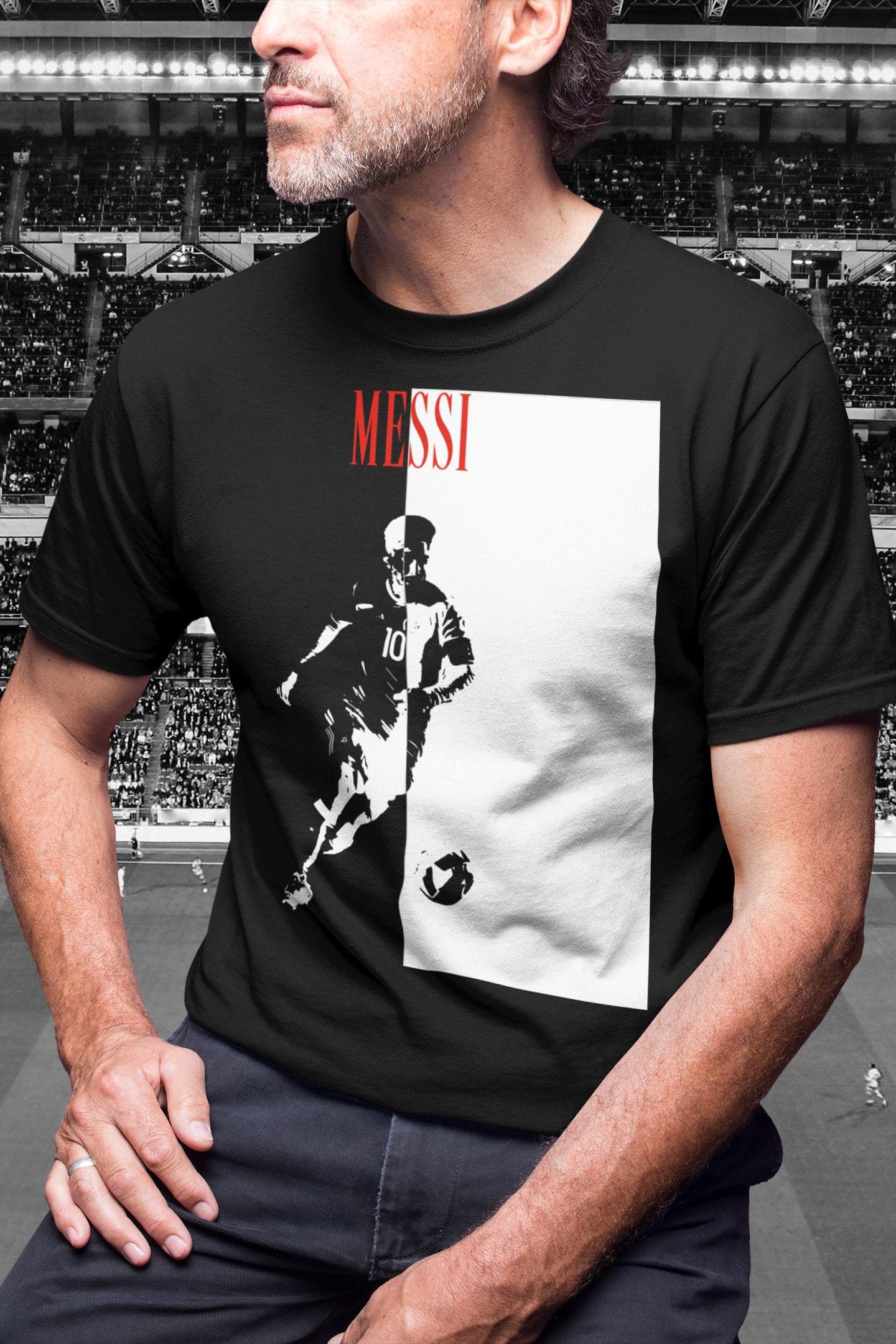 Say Hello to MESSI! - Scarface Inspired Messi Shirt for the Big Move to ...