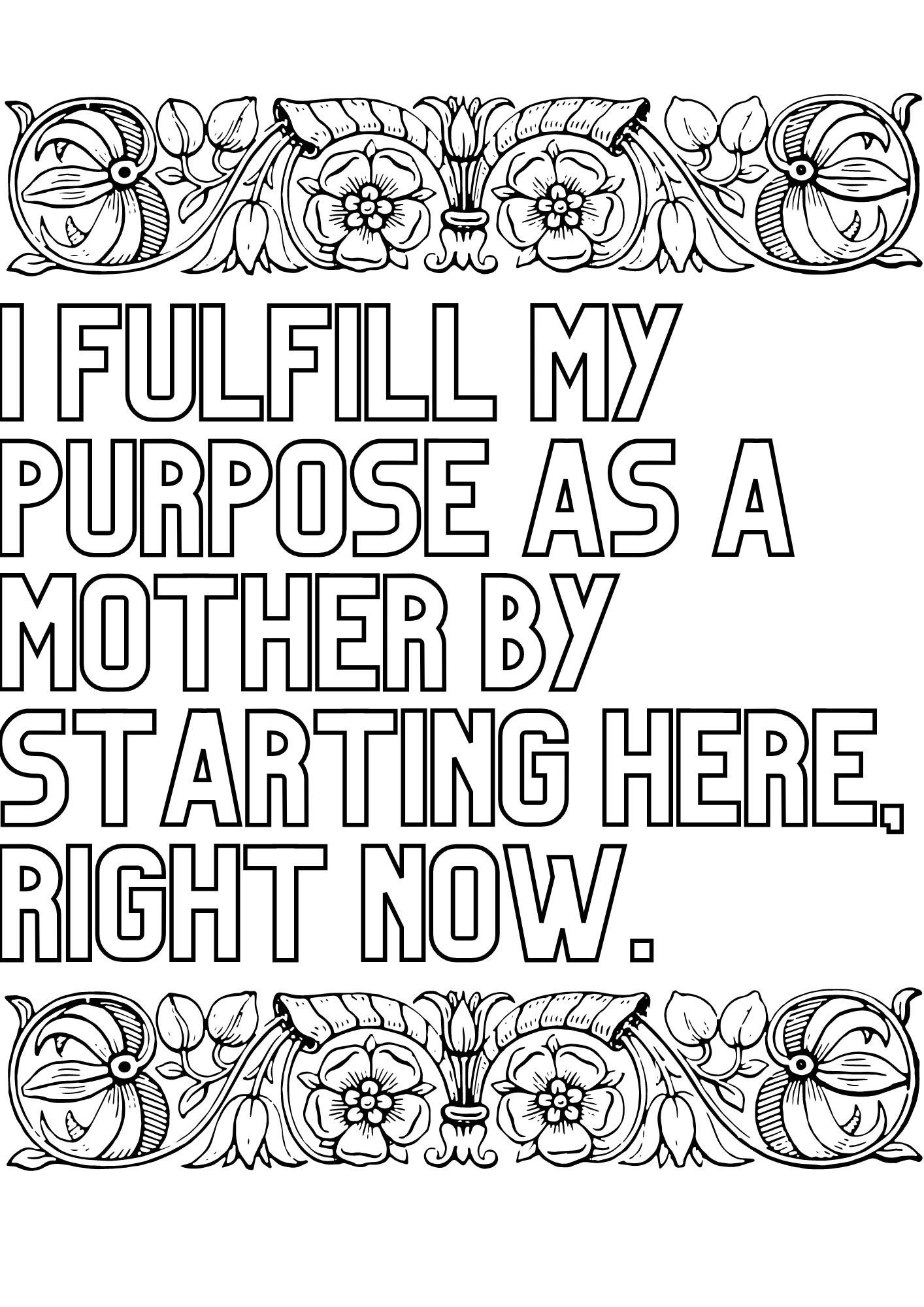 My Postpartum Journey: a Coloring Book for Postpartum Motherhood - Etsy
