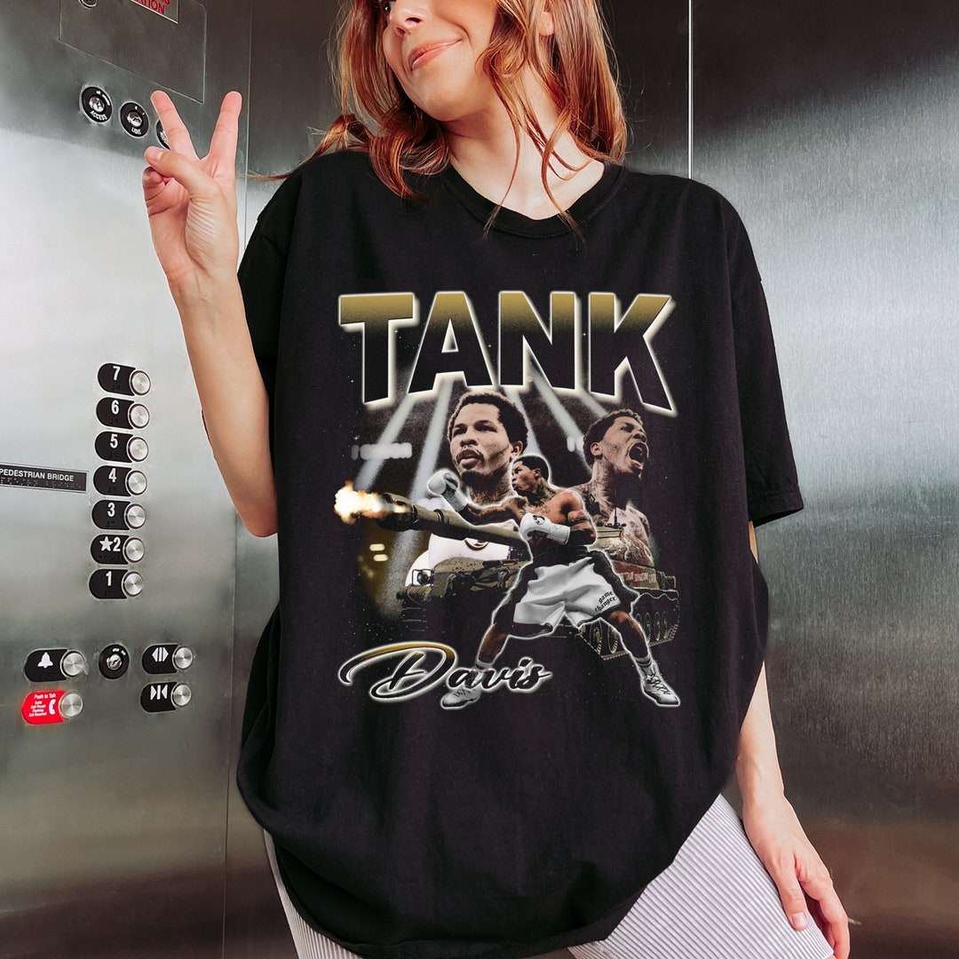 Gervonta Davis Bootleg T Shirt, Boxing Tee, Tank Fighting Shirt ...