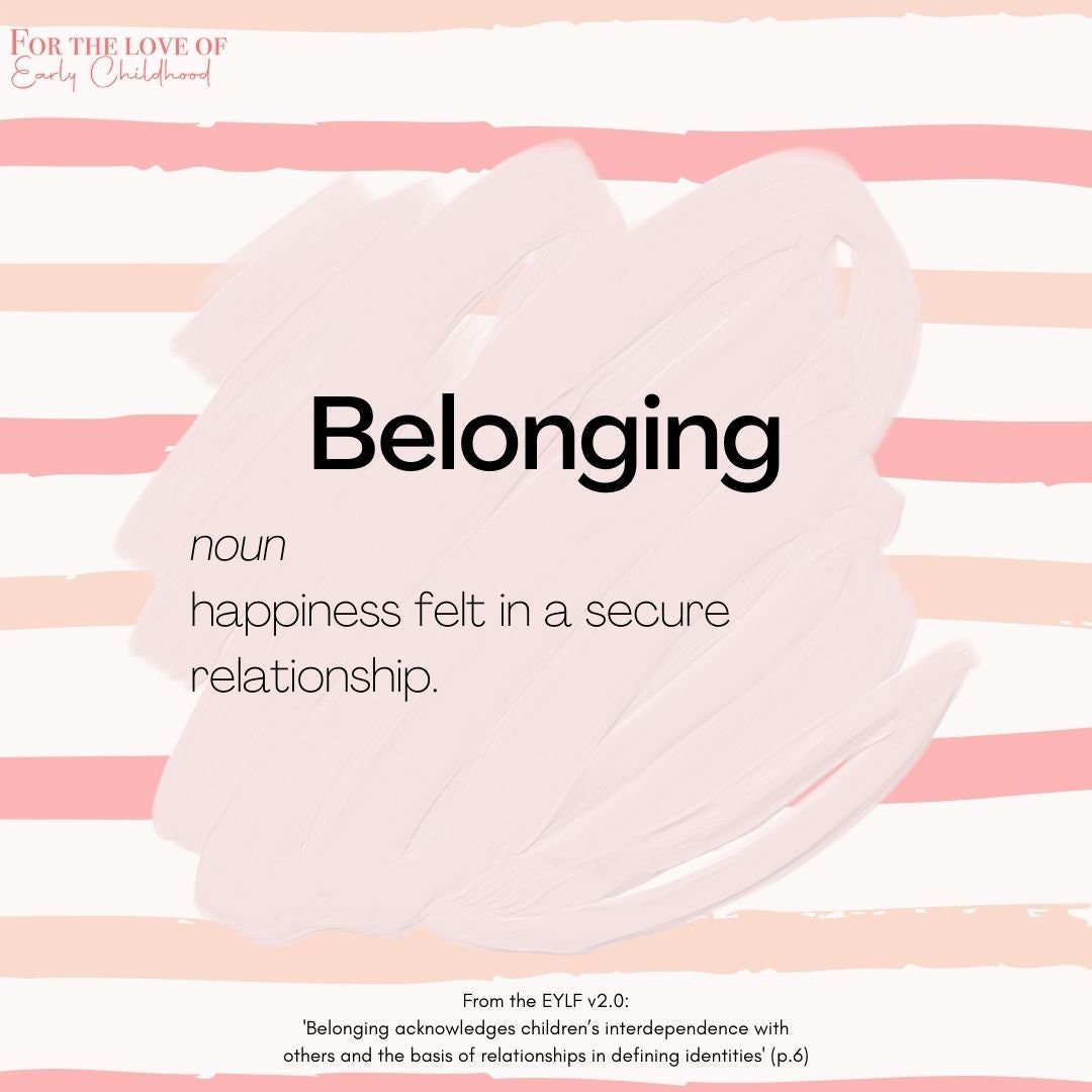 Child-centered/belonging/being/becoming Posters - Etsy