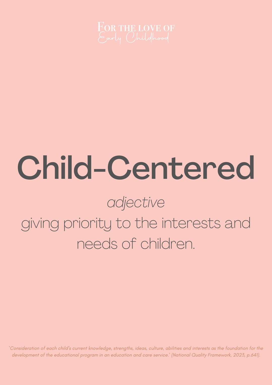 Child-centered/belonging/being/becoming Posters - Etsy