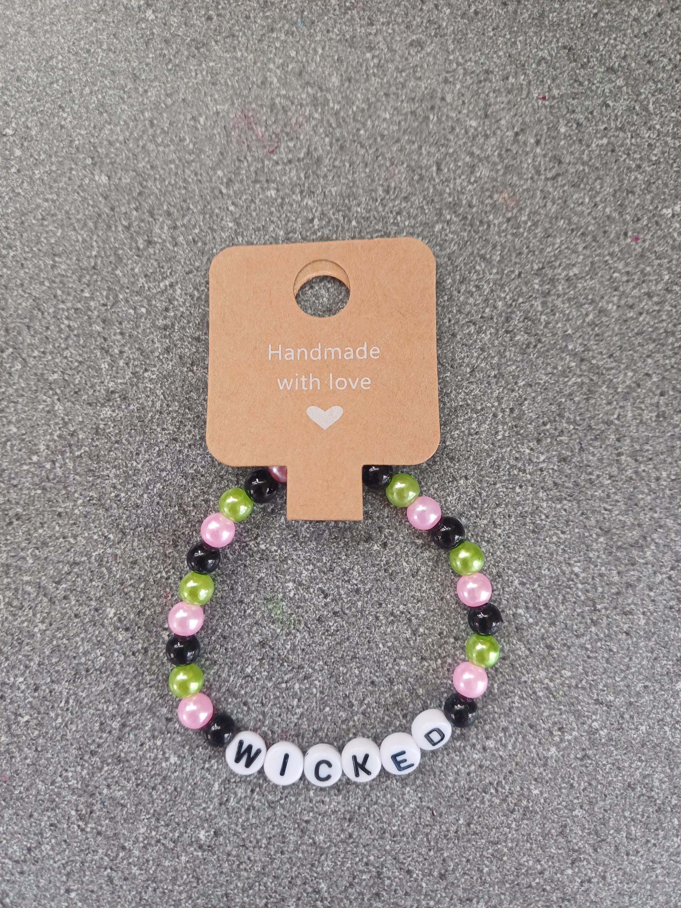 Wicked Inspired Bracelet, Wicked Colours, Wicked Colour Theme, Gift ...