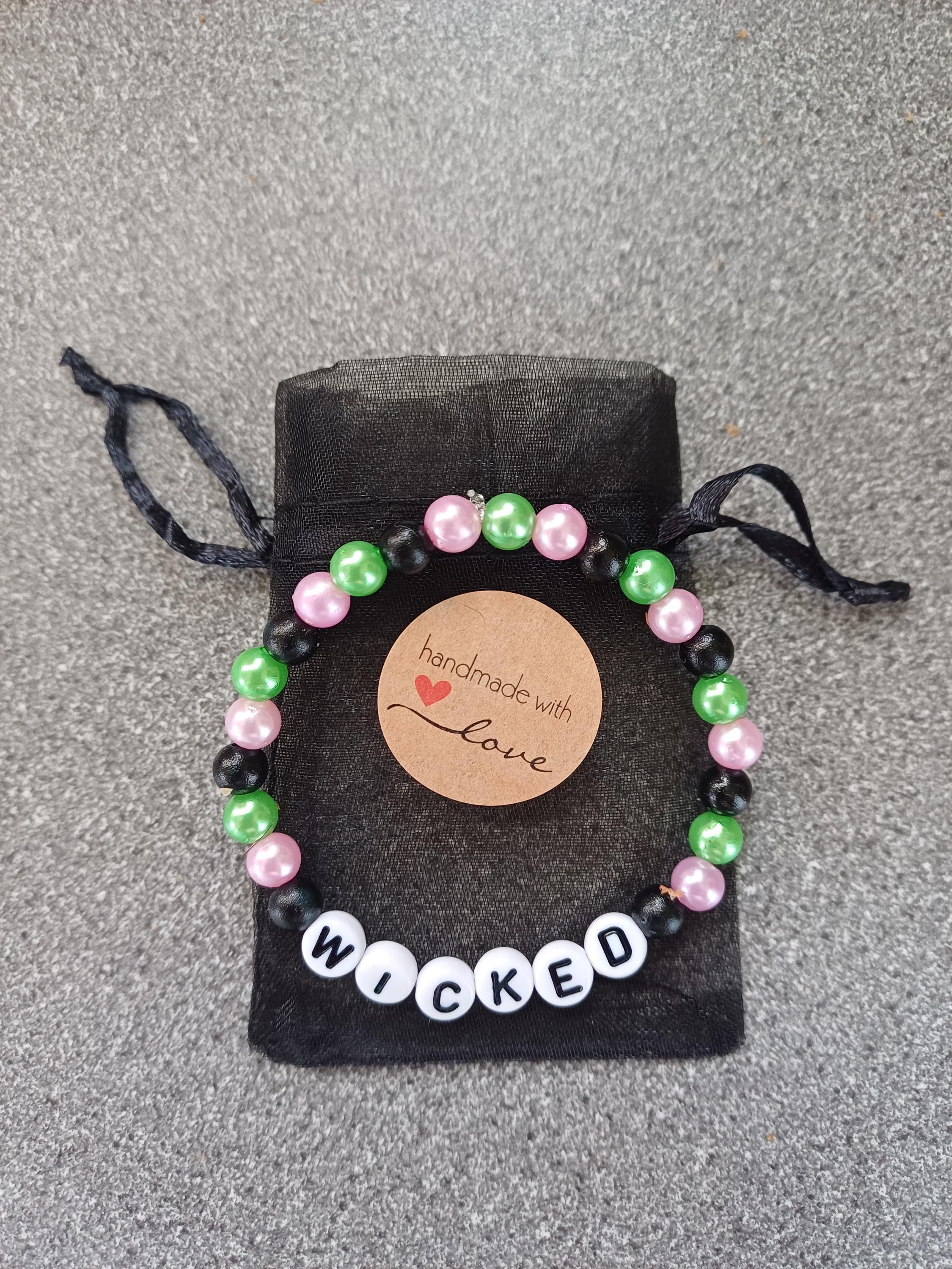 Wicked Inspired Bracelet, Wicked Colours, Wicked Colour Theme, Gift ...