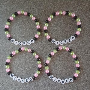 Wicked Inspired Bracelet, Wicked Colours, Wicked Colour Theme, Gift ...