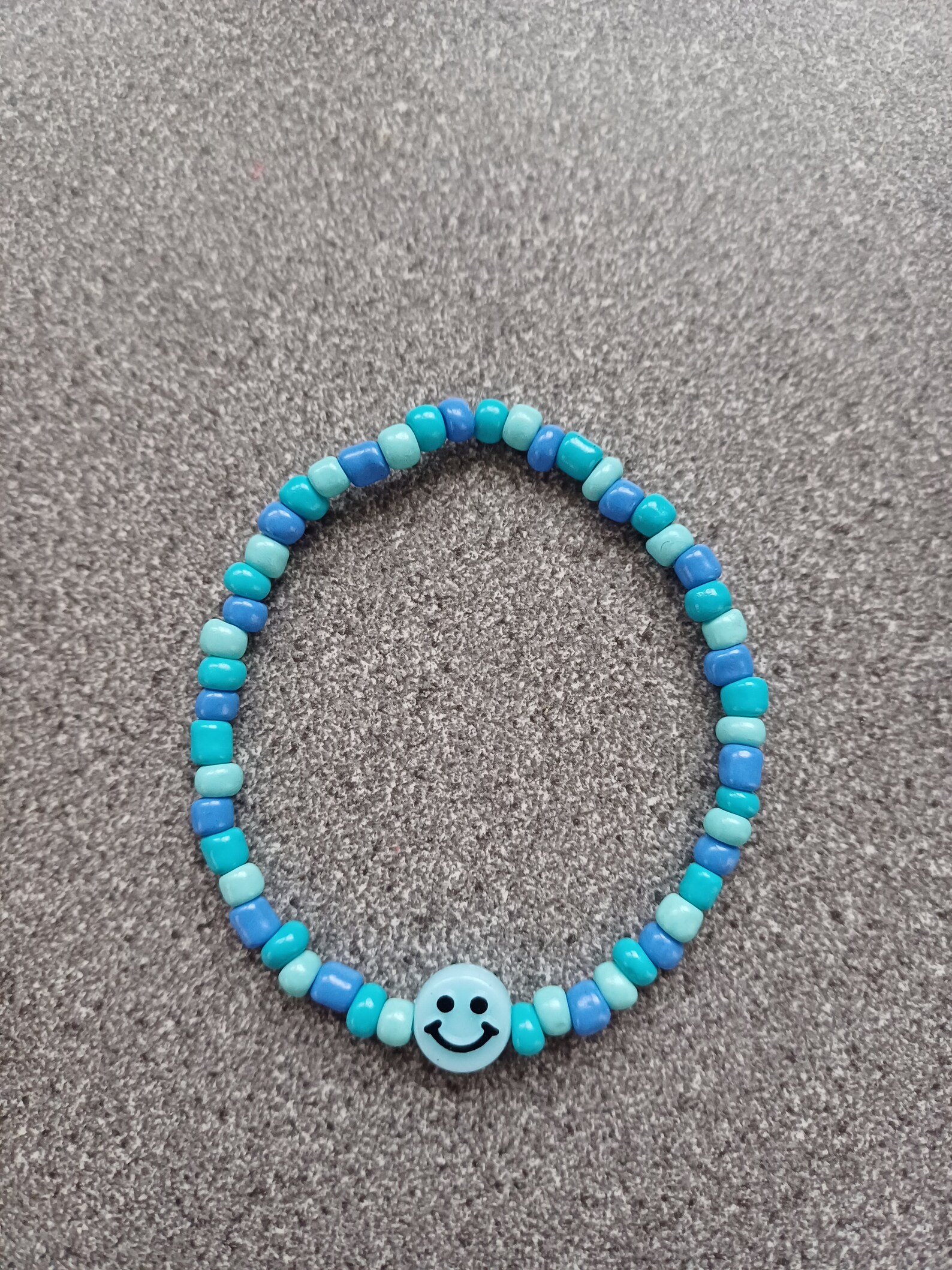 Smiley Face Seed Bead Bracelets, Colourful Bracelets, Gift Ideas for ...