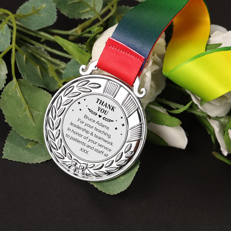 Personalized Medals, Personalized Message or Logo, Retreat Medal Gift ...