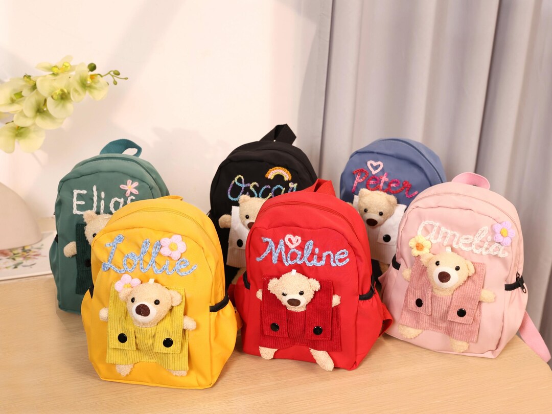 Personalized Children Backpack,customized Toddler Backpacks With Name ...