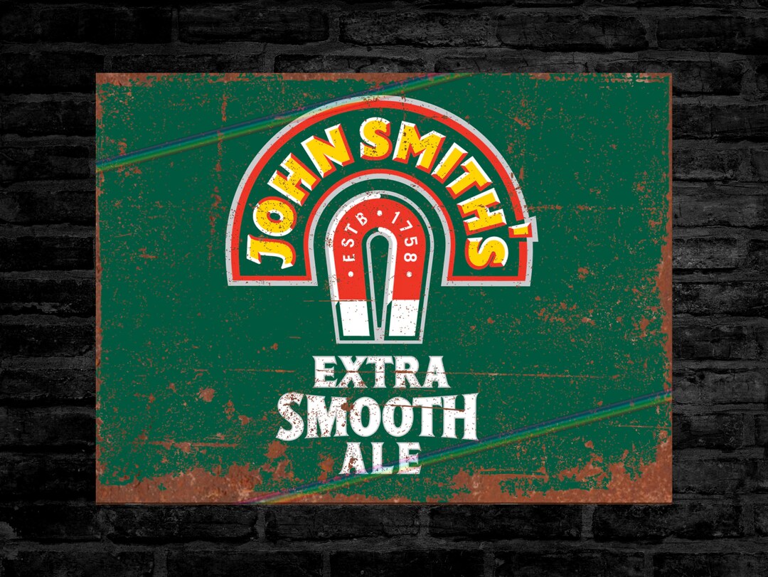 JOHN SMITHS UK Metal Signs Metal Wall Art Mancave Garden - Etsy UK