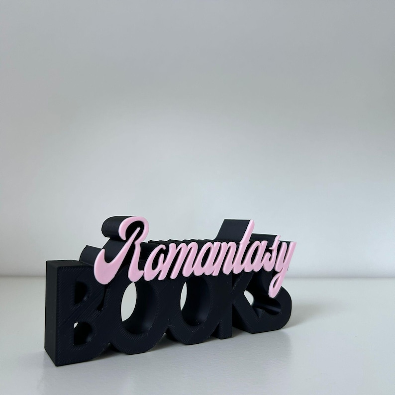 Word Art 'romantasy Books' - Etsy UK