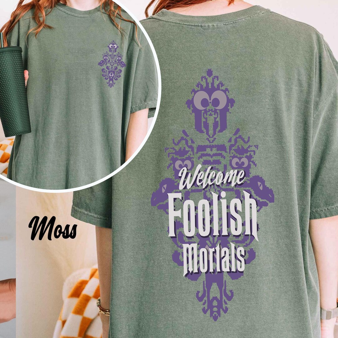 Two Sided Vintage Disney Muppets Haunted Mansion Halloween Shirt ...