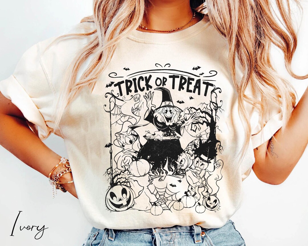 Vintage Disney Halloween Costume Huey Dewey Louie Duck Witch Hazel ...