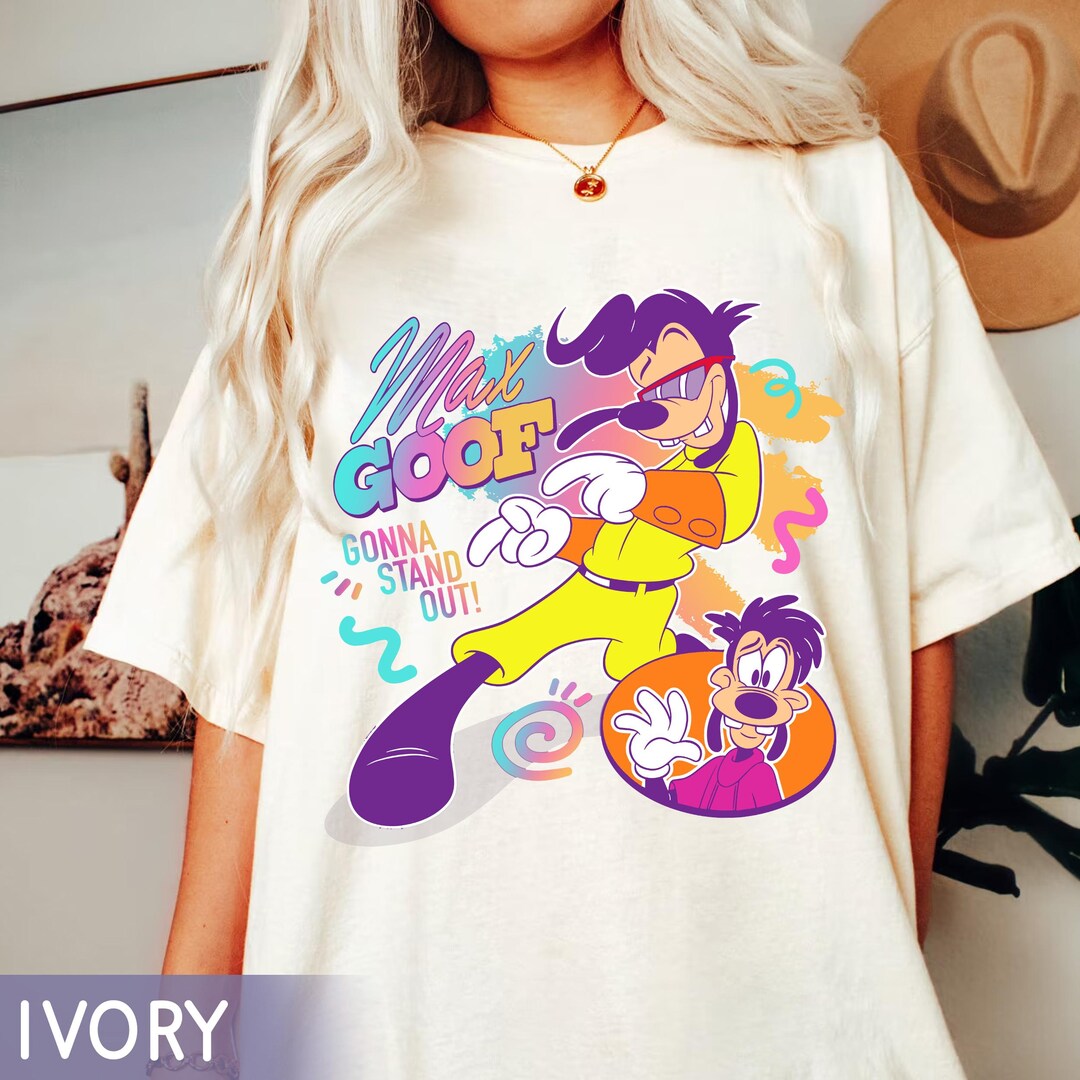 Vintage Disney A Goofy Movie Max Goof 90S Portrait Shirt, Disney Max ...