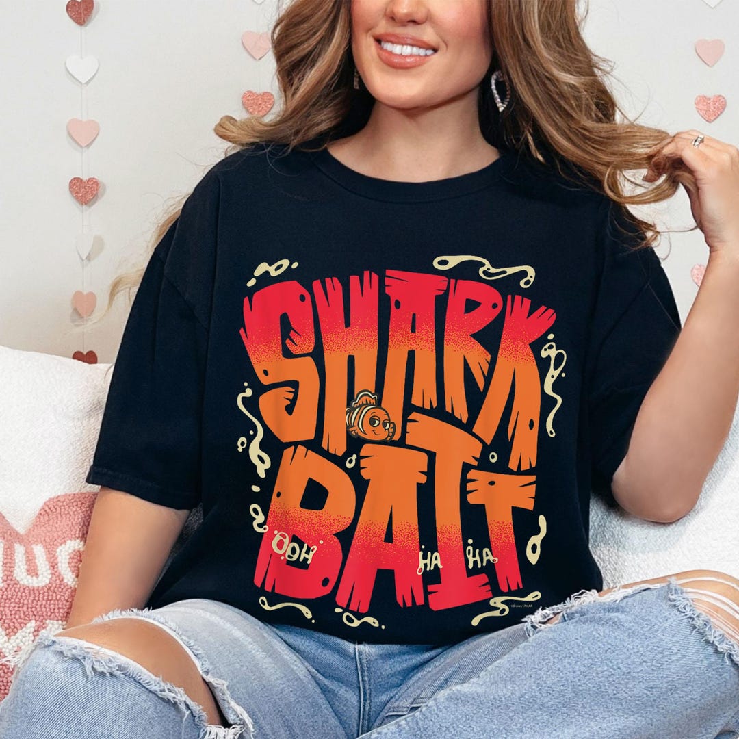 Disney and Pixar’s Finding Nemo Sharkbait Shark Bait Nemo Shirt, Magic ...