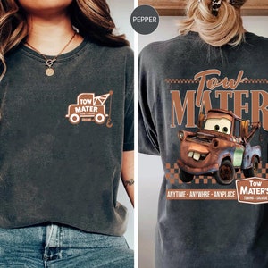 Two Sided Retro Tow Mater Towing & Salvage Welcome Radiator Springs ...