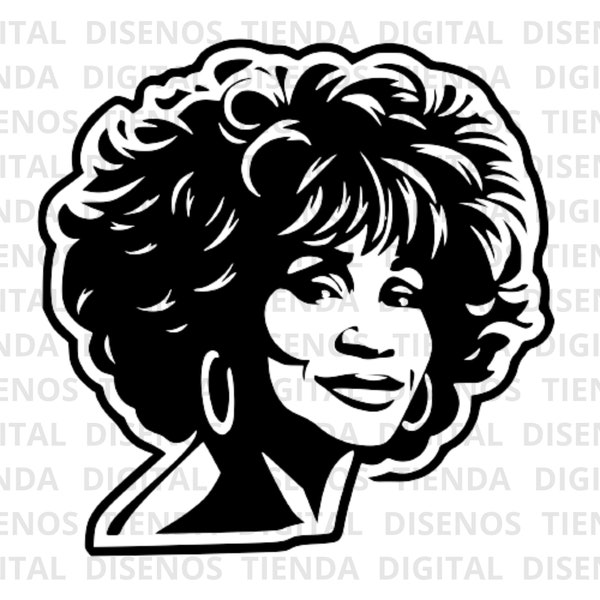 Whitney Houston Png - Etsy