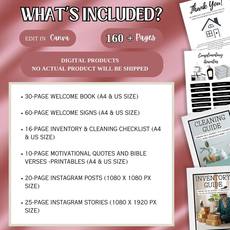 Airbnb Host Bundle, Guest Welcome Kit, Host Essentials, Home Hosting ...