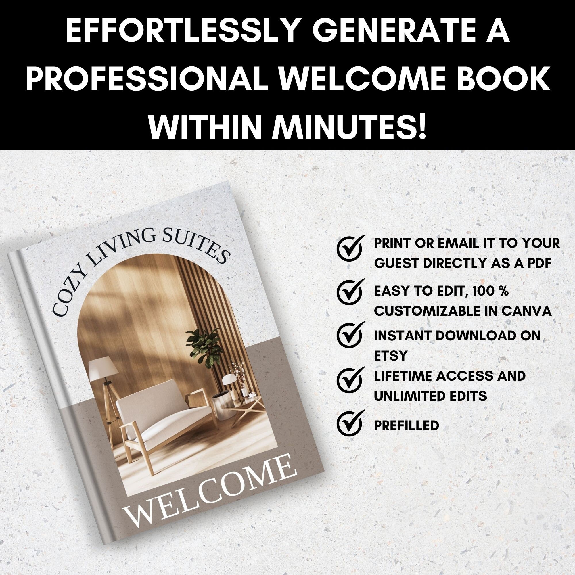 Airbnb Welcome Book Template Vacation Rental Short Term Rental VRBO ...