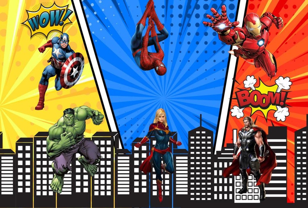 Avengers Table Mats , Table Mat , Kids Mats , Decor - Etsy