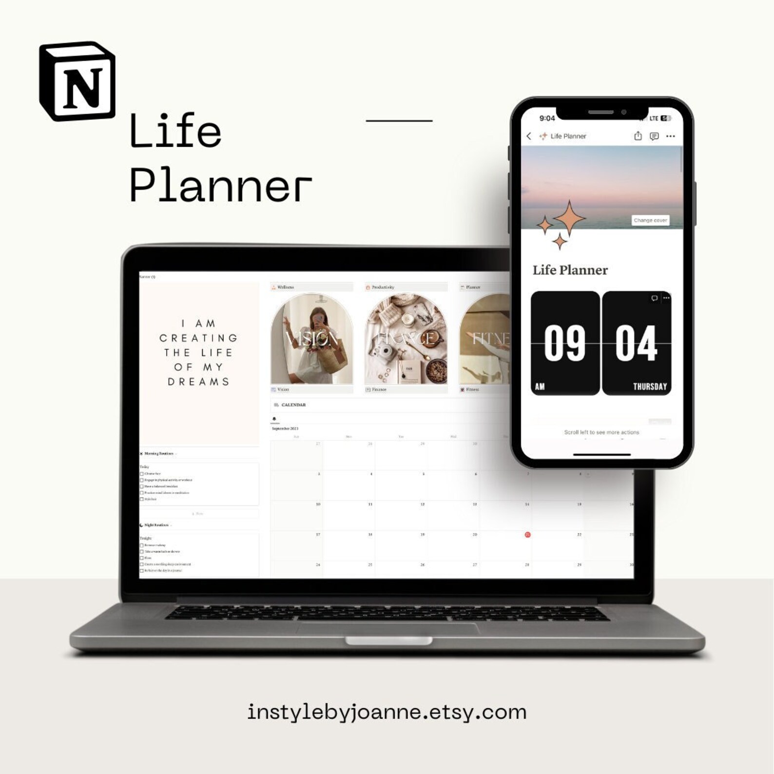 Empowerher Life Planner: Elevate Your Life, Wellness, and Dream Plans + FREE BONUS - Etsy