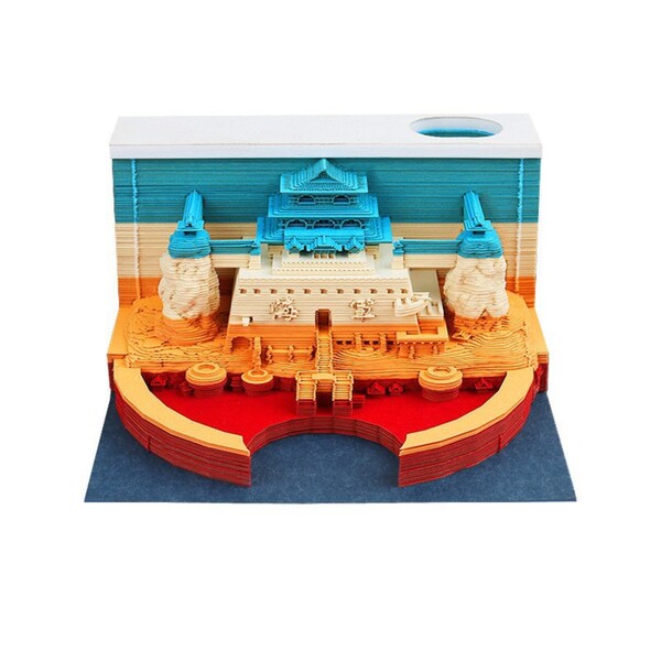 Paper 3d Note Pad - Etsy