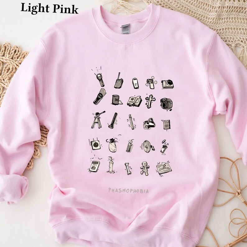 Phasmophobia Items Shirt,sweater Hoodie, the Sanity Pills, Video Game ...