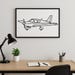 Piper Airplane Line Art – Printable Aviation Wall Art – Pilot Gift ...