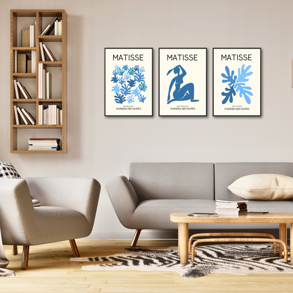 Matisse Wall Art,matisse Wall Art Set of 3, Matisse Wall Prints Set of ...