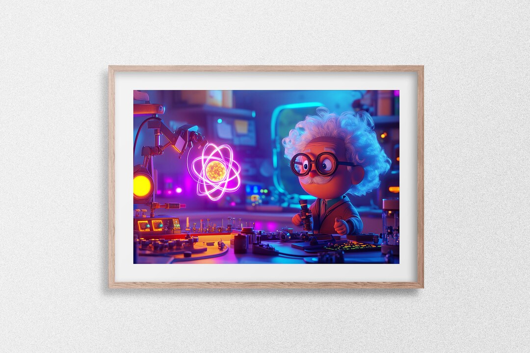 Magical Einstein sci-fi Lab Einstein Epic Digital Download to Beautify ...