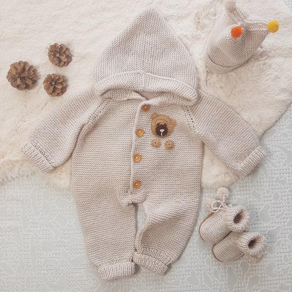 Baby Knit Romper - Etsy
