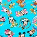 Mickey Mouse Seamless,minnie Mouse Seamless File,minnie Mouse Digital ...