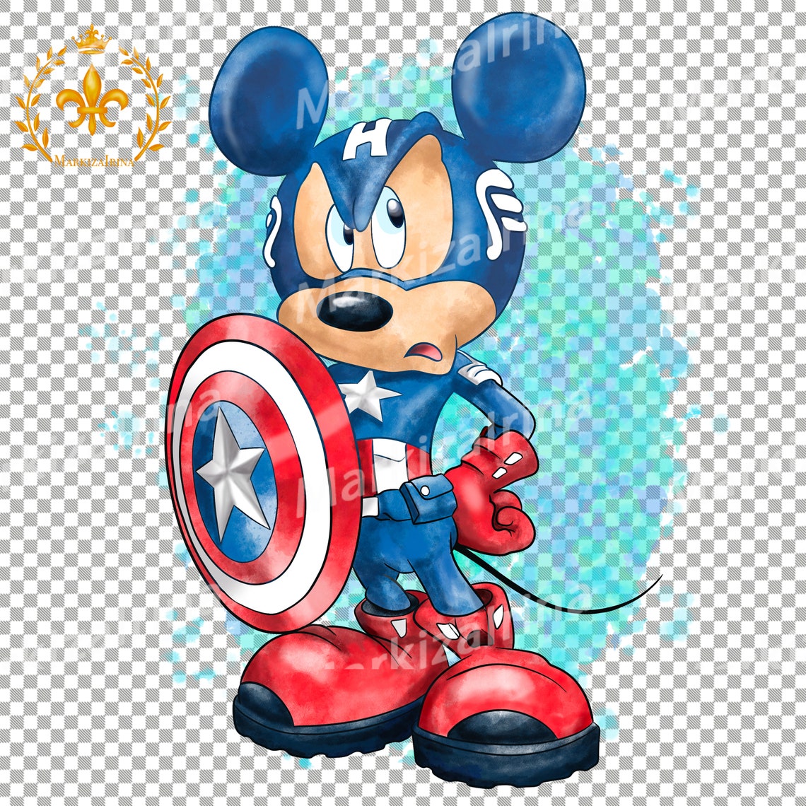 Mickey Mouse Png,mickey Mouse Clipart, Mickey Mouse Hero PNG, Minnie Mouse Watercolor Clipart ...