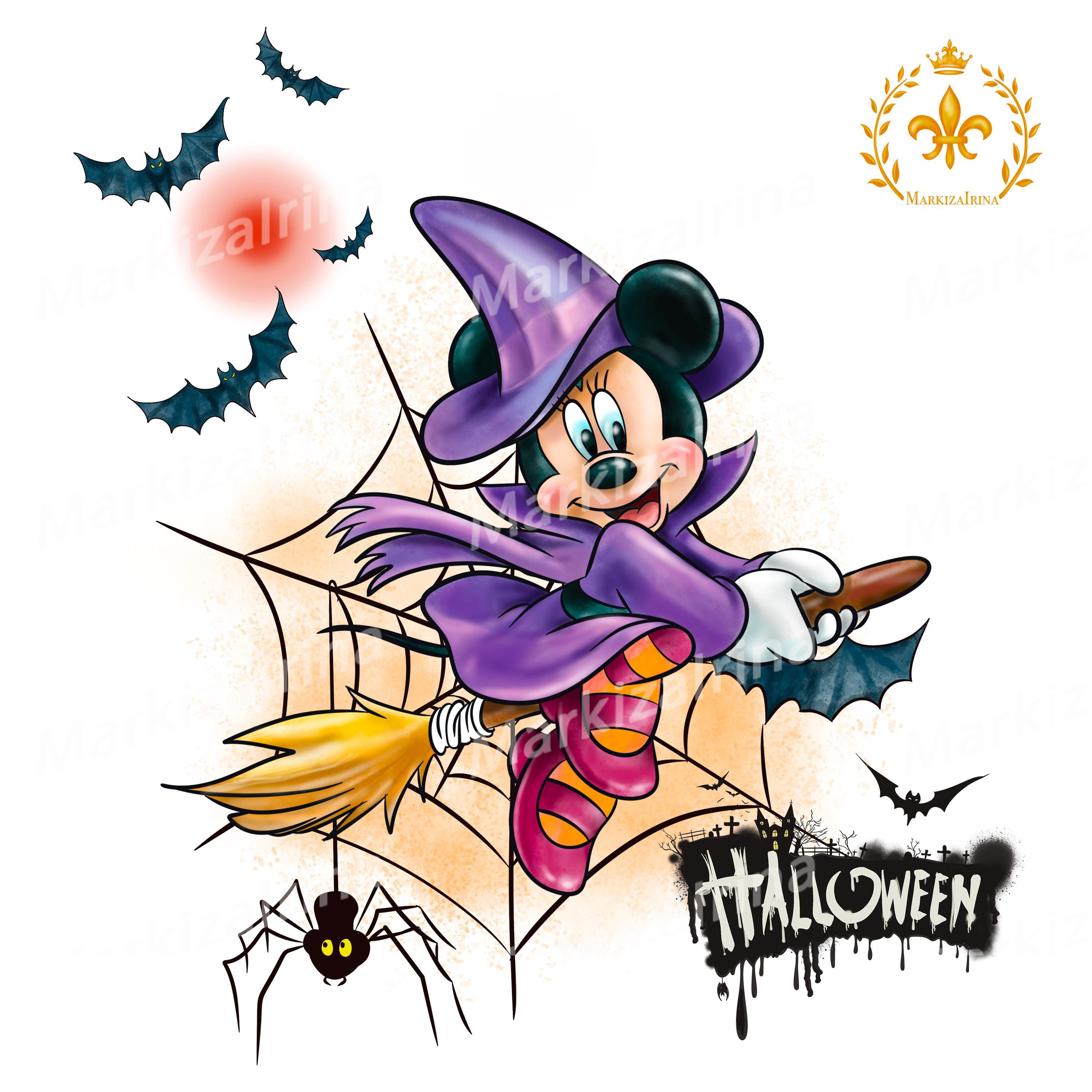 Halloween Mickey Mouse and Mini Mouse Png,minnie Mouse Clipart, Minnie ...