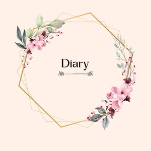 Diary, Pink, Period Tracker, Tracking, Weekly Planner, Planner, Monday ...