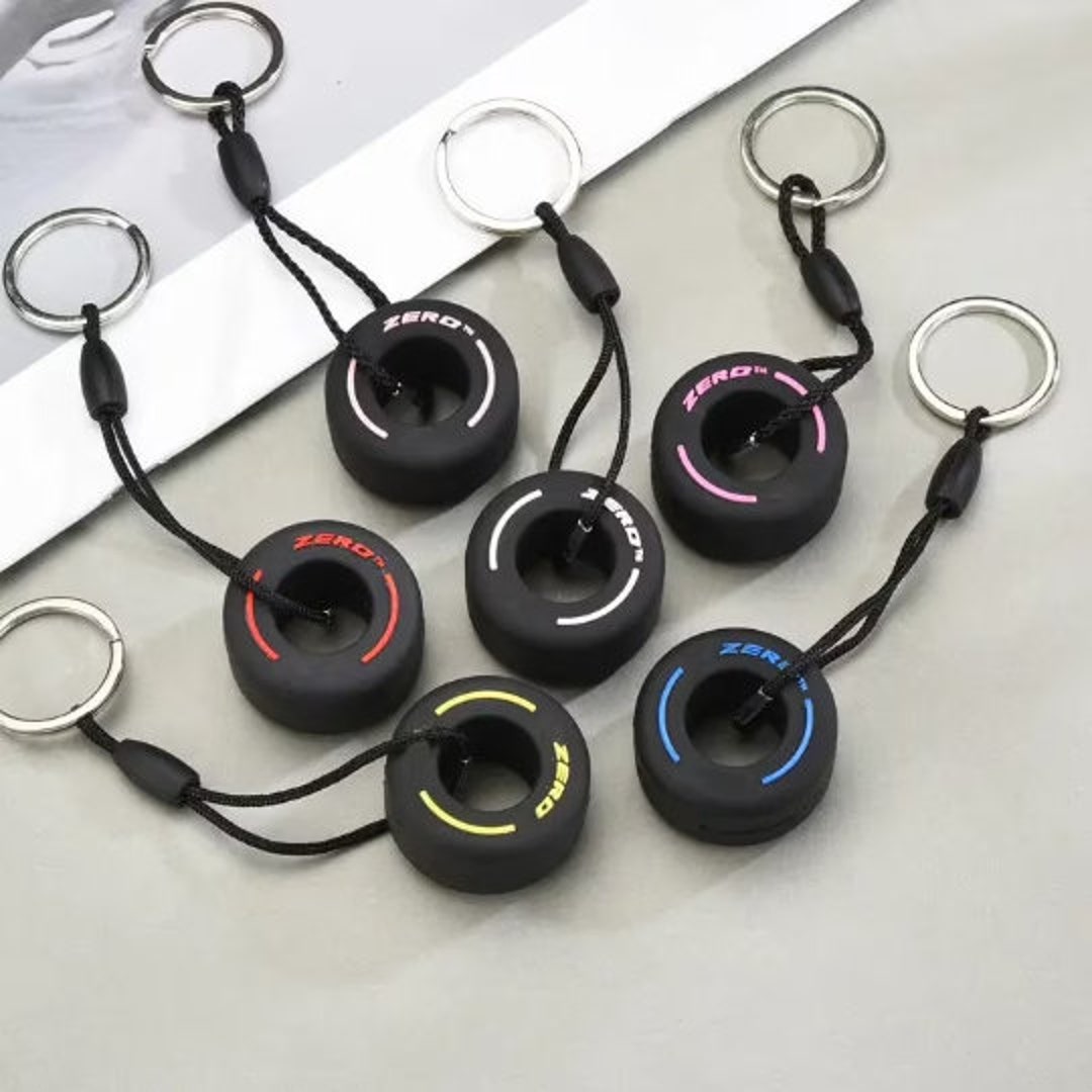 F1 Inspired Tyre Keychain - Etsy UK