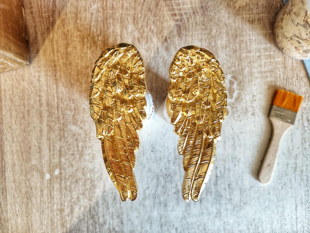 Angel Wings Pair Resin Appliques | Resin Wings Embellishment ...