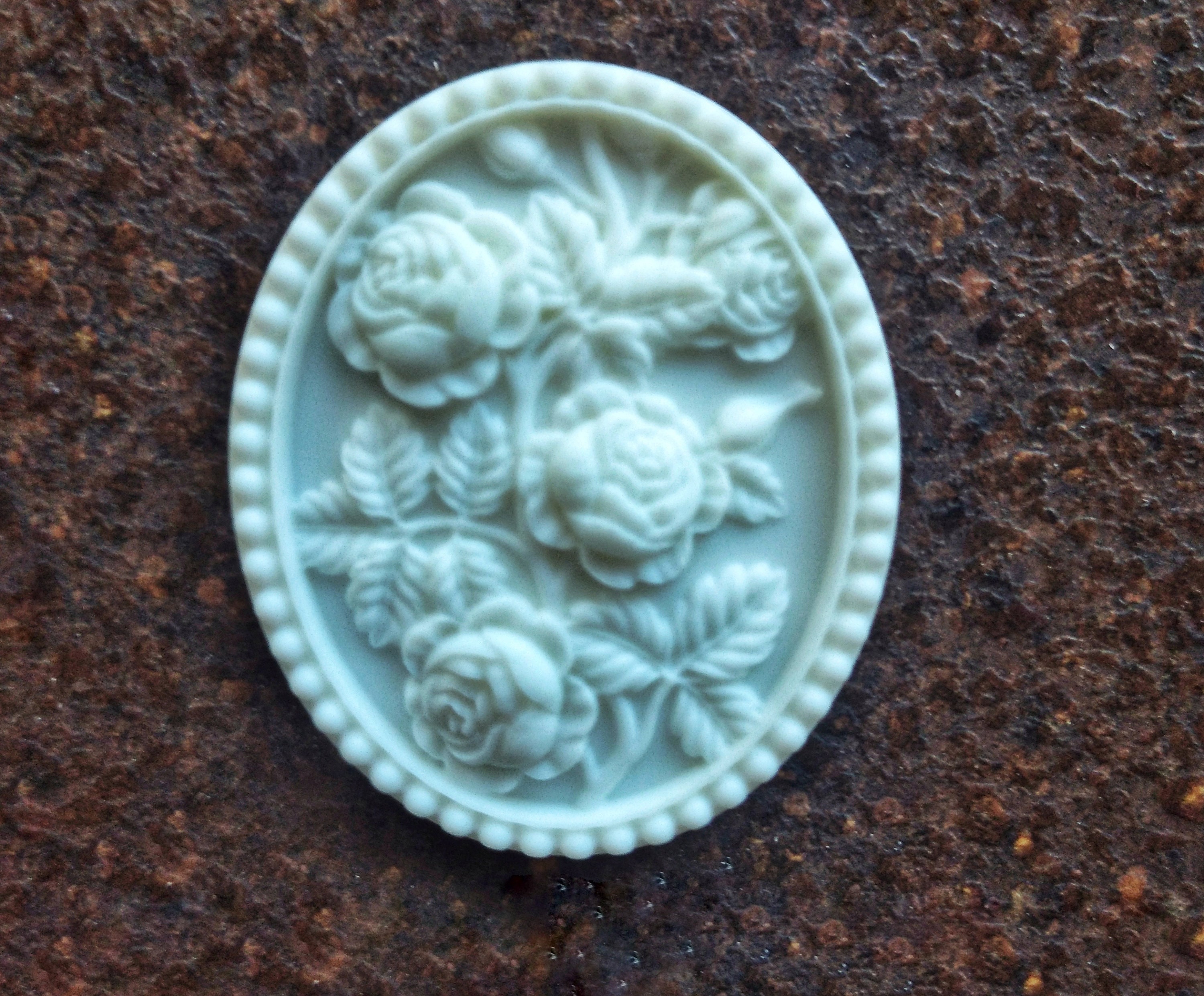 Flower Bouquet Cameo 1.96 X 1.57 Inch , Furniture Appliques, Furniture ...