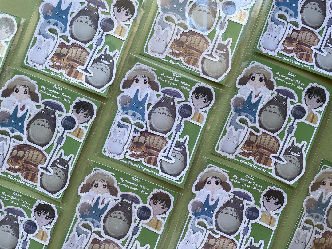 My Neighbor Totoro Sticker Pack - Etsy