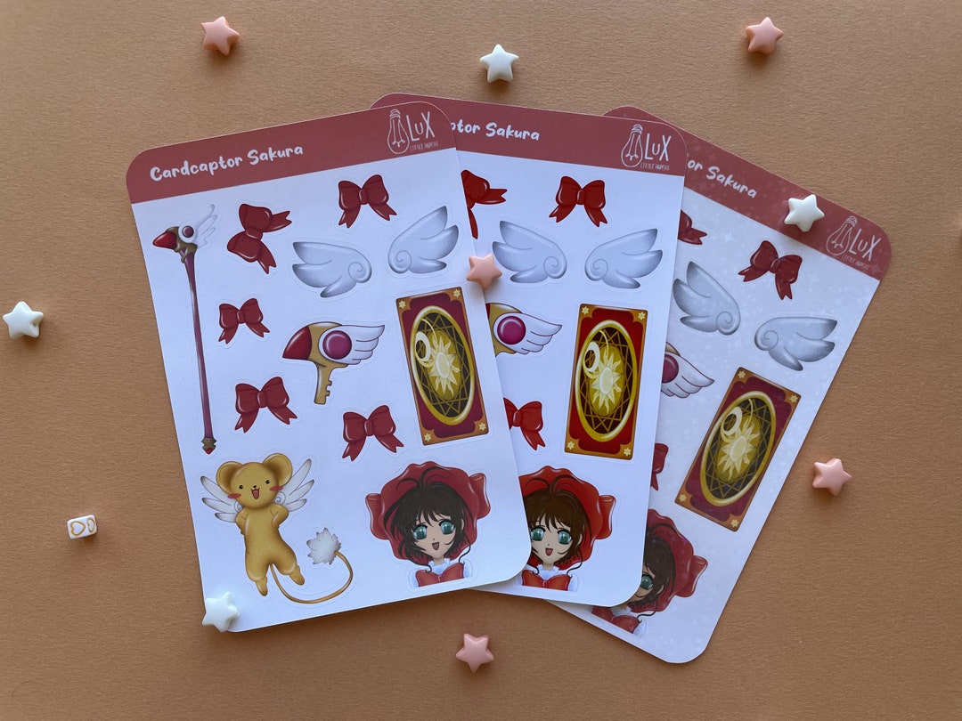 Cardcaptor Sakura Sticker Sheet - Etsy