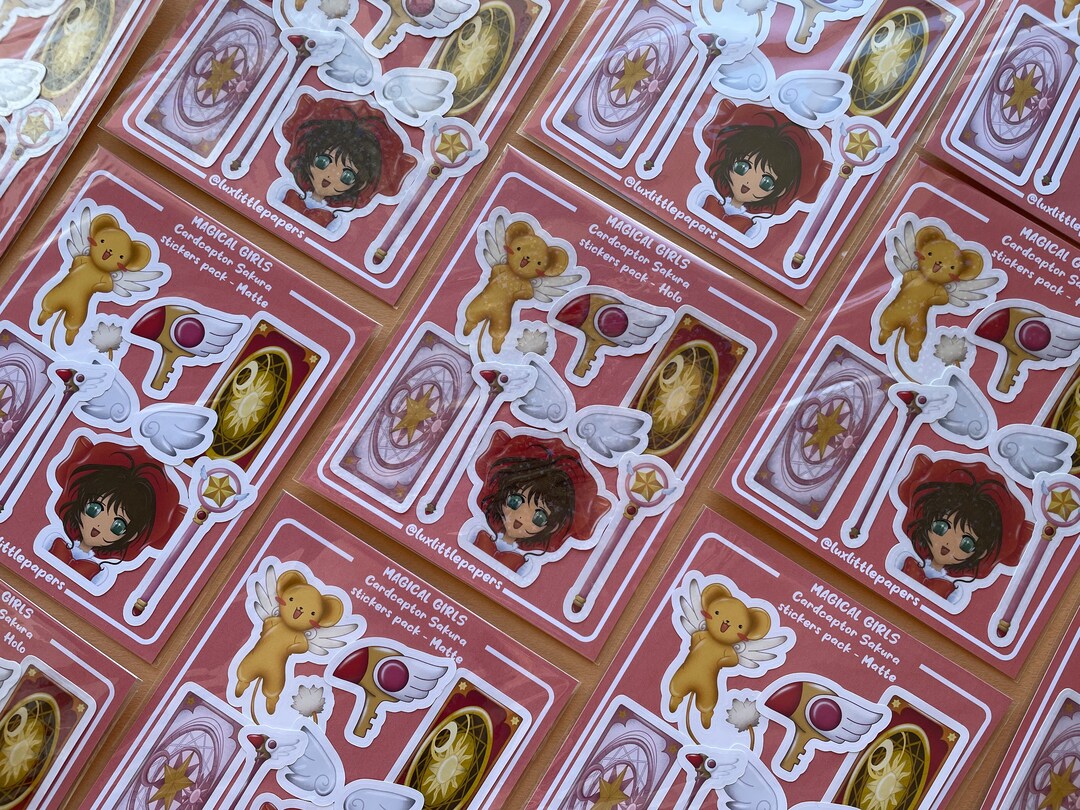 Cardcaptor Sakura Stickers Pack - Etsy