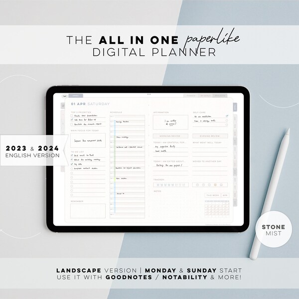 iPad Mini Planner - Etsy