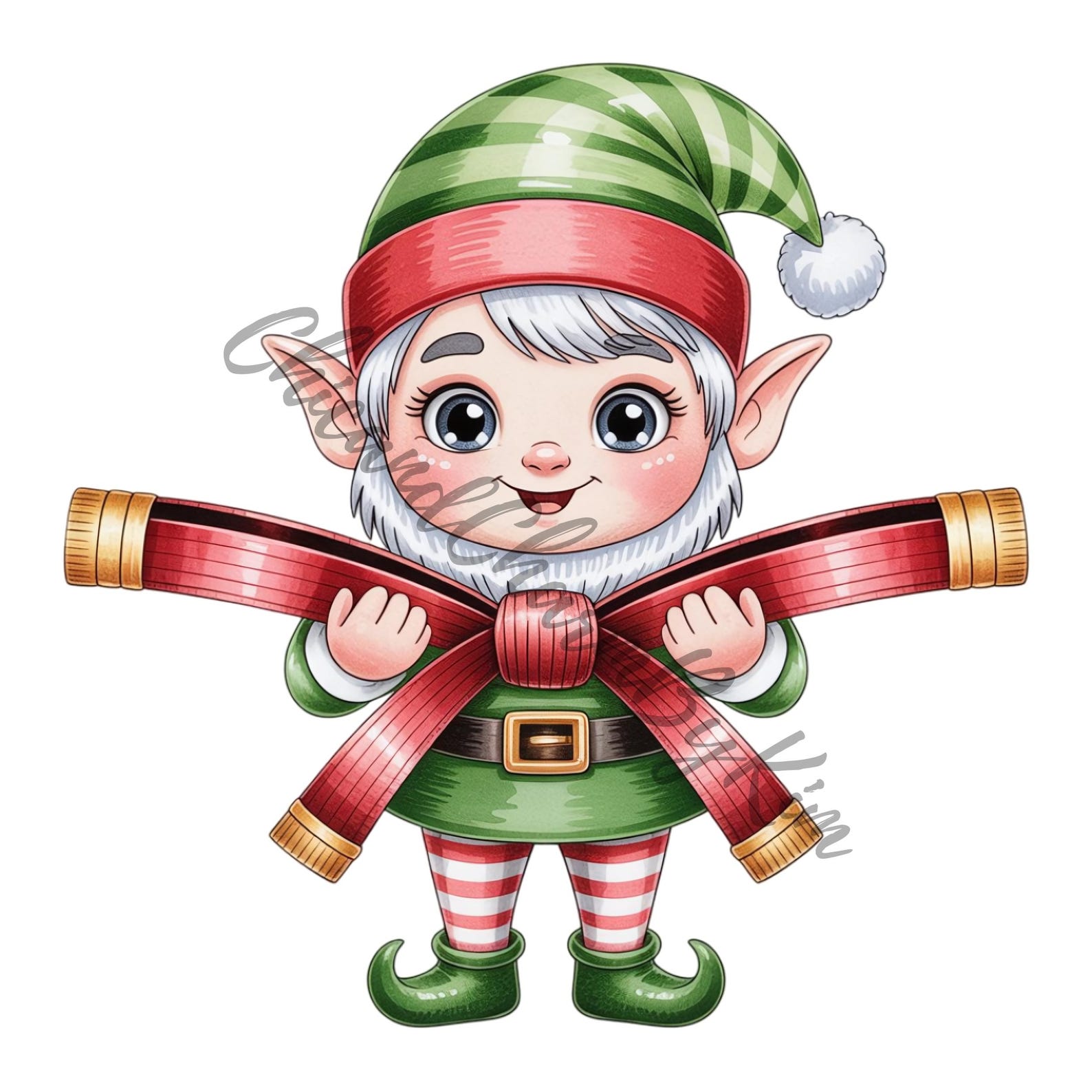 Christmas Martial Arts Clipart, Karate Taekwondo Holiday PNG, Santa ...