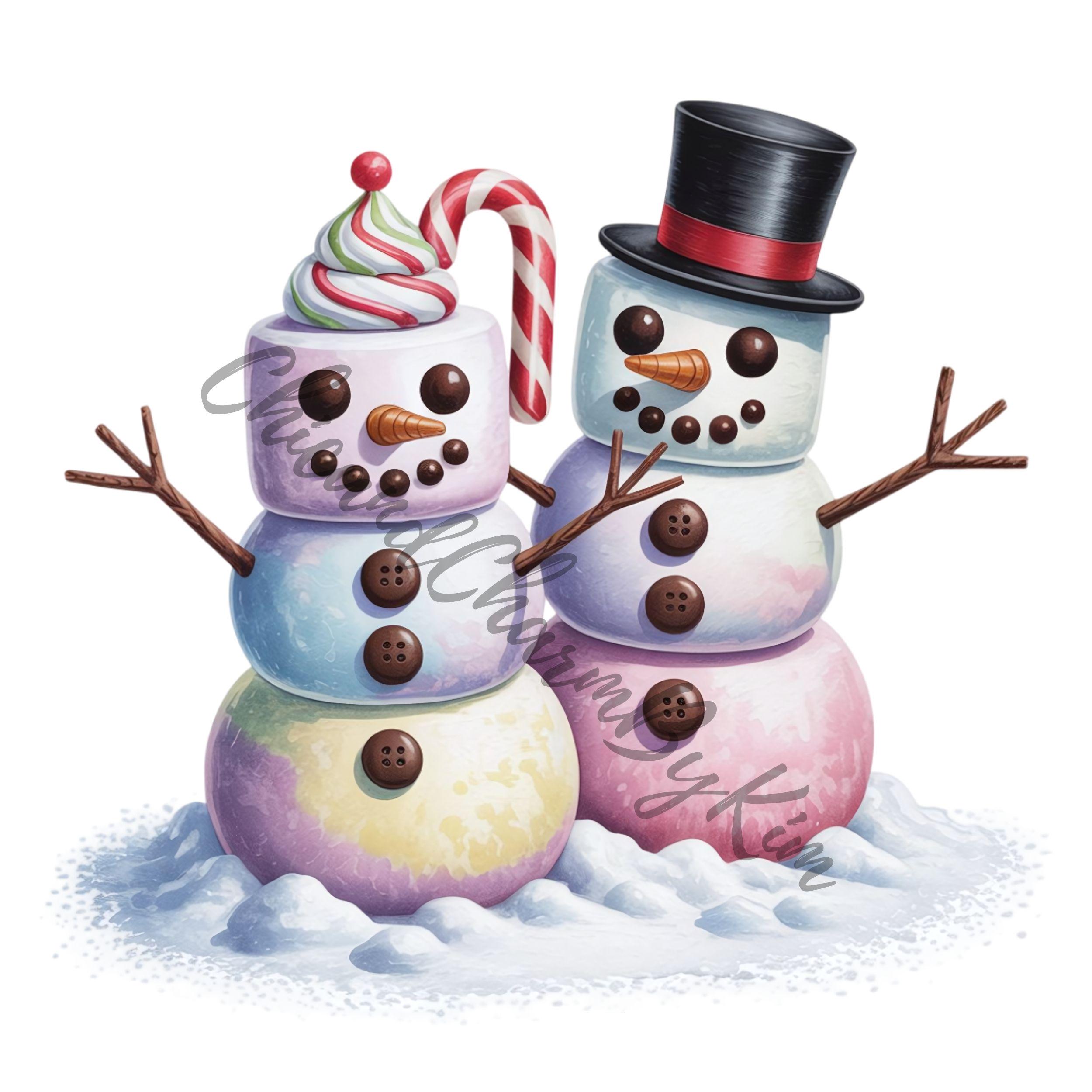Frozen Candyland Clipart, Winter Wonderland PNG, Christmas Kingdom ...